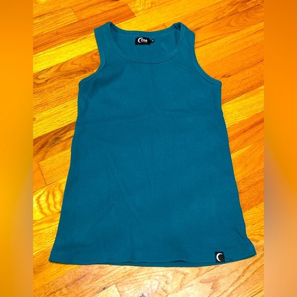 ZYIA | Tops | Zyia Teal Cali Tank Size Medium | Poshmark